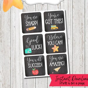 Student Motivational Notes, End of Year Testing Motivational Notes for ...