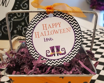 Halloween Tags. Gift Tags for Halloween. Printable PDF. - Etsy