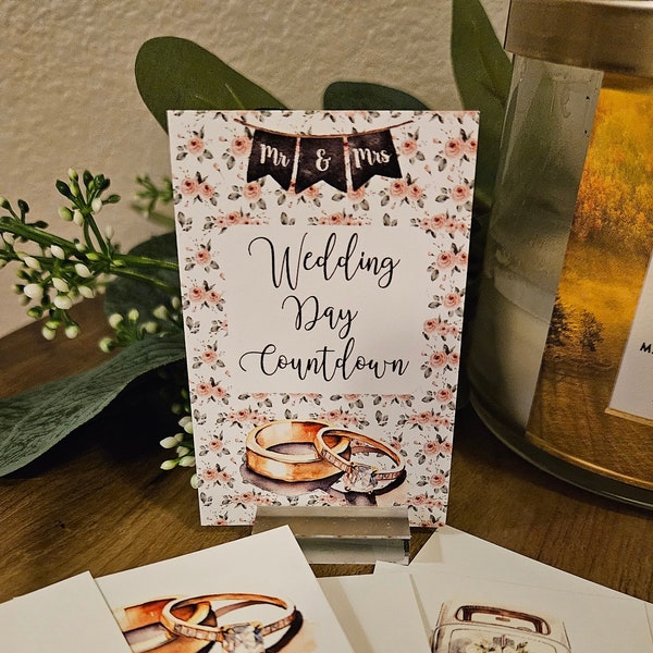Wedding Countdown - Etsy