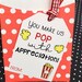 Teacher Appreciation Gift Tags You Make Us POP With - Etsy
