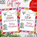 Soap Christmas Gift Tags, Christmas Hand Soap Tags, Holiday Soap Gift ...