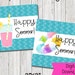 Summer Gift Tags, Printable Gift Tags, Pink Lemonade Summer Gift Ideas ...