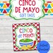 Cinco De Mayo Gift Tags, Cinco De Mayo Party Favor Tags, Cinco De Mayo ...