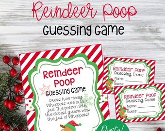 Guess How Many Christmas | Etsy