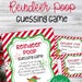Reindeer Poop Guessing Game, Printable Christmas Guessing Game, Guess ...