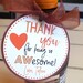 Thank You for Being so Awesome Gift Tags, Rootbeer Gift Tags, Printable ...