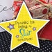 Teacher Appreciation Week Gift Tags-end of School Year Gifts-thanks for ...