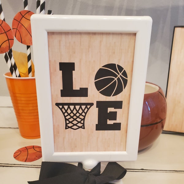 Basketball Sign - Etsy
