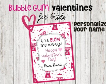 Blow Pop Valentine | Etsy