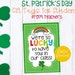 Student St. Patrick's Day Gift Tags, We're so Lucky to Have You in Our ...