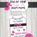 Room Mom Gift Tags, I'm Tickled Pink You Were My Room Mom This Year ...