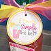 You're Simply the Best Gift Tags for Teachers or Parents, End of School ...