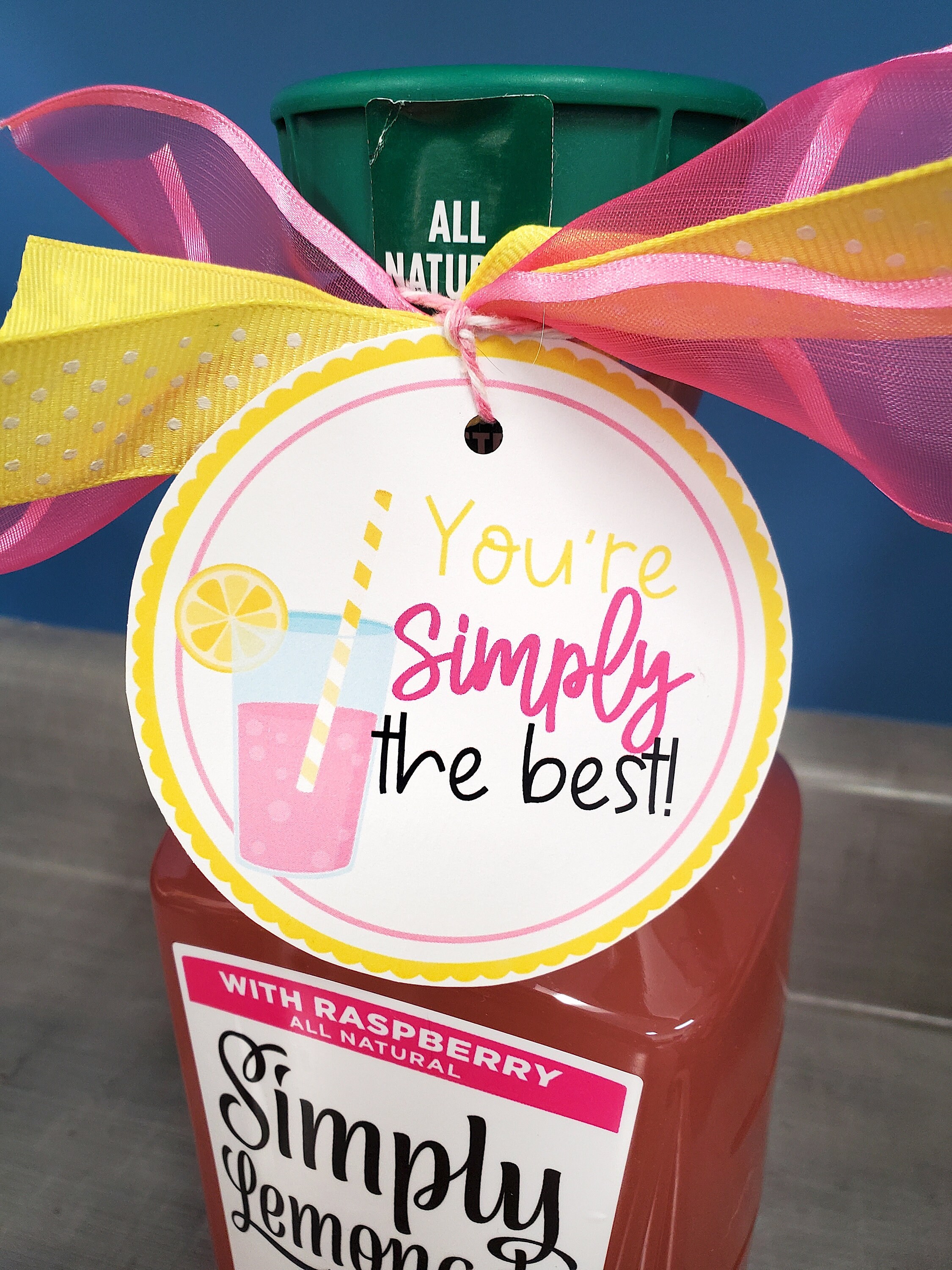 You're Simply the Best Gift Tags for Teachers or Parents, End of School ...
