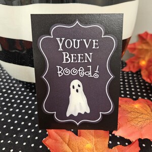 You've Been Booed Gift Tags, Halloween Gift Tags, You've Been Booed ...