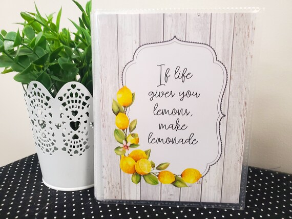 Lemon Photo Album 4x6 Photo Album 5x7 Memory Book 8x10 - Etsy