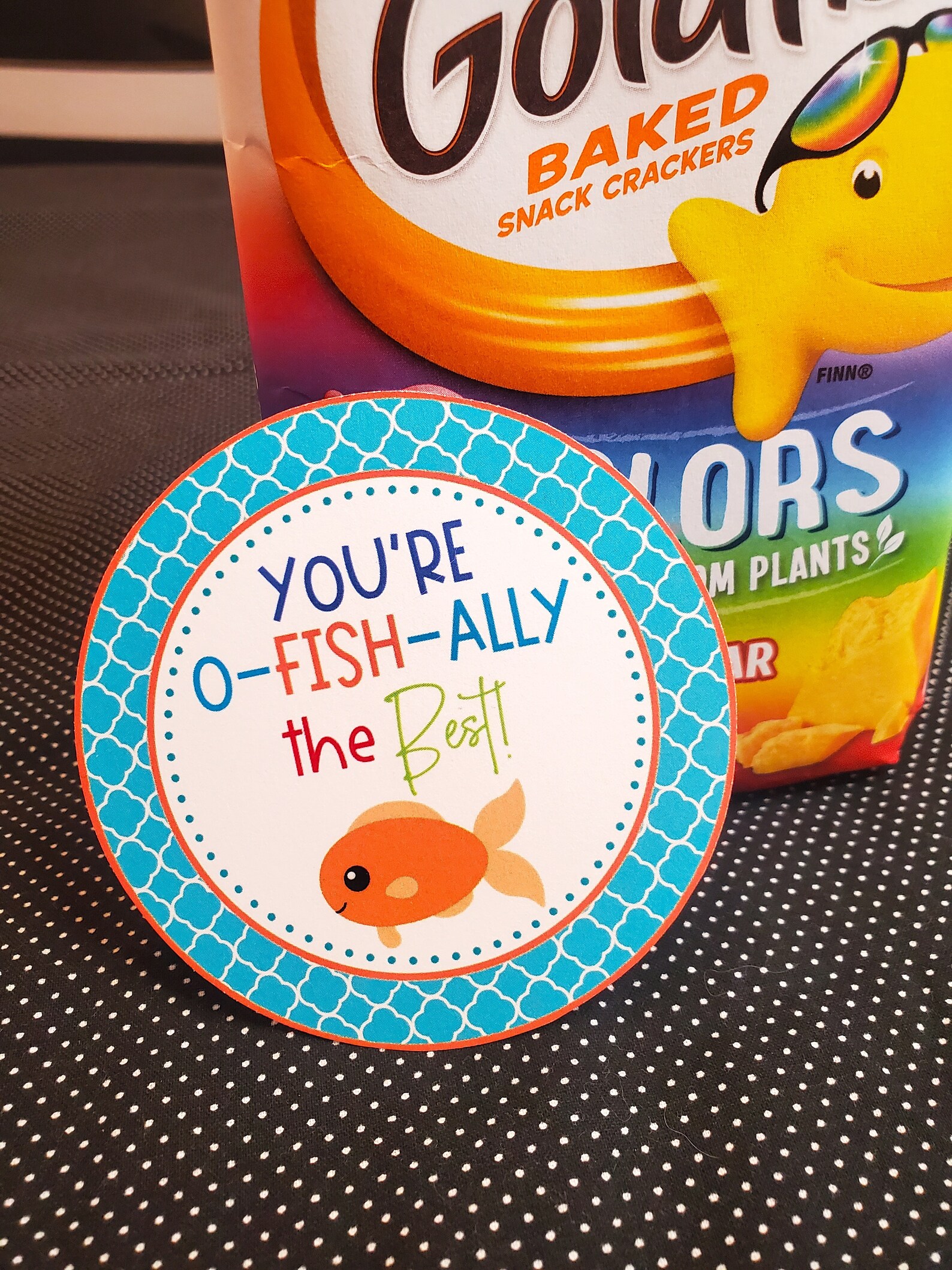 You're O-fish-ally the Best Gift Tags, Fish Gift Tags, Printable Fish ...