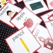 School Charades School Cards for Memory School Pictionary - Etsy