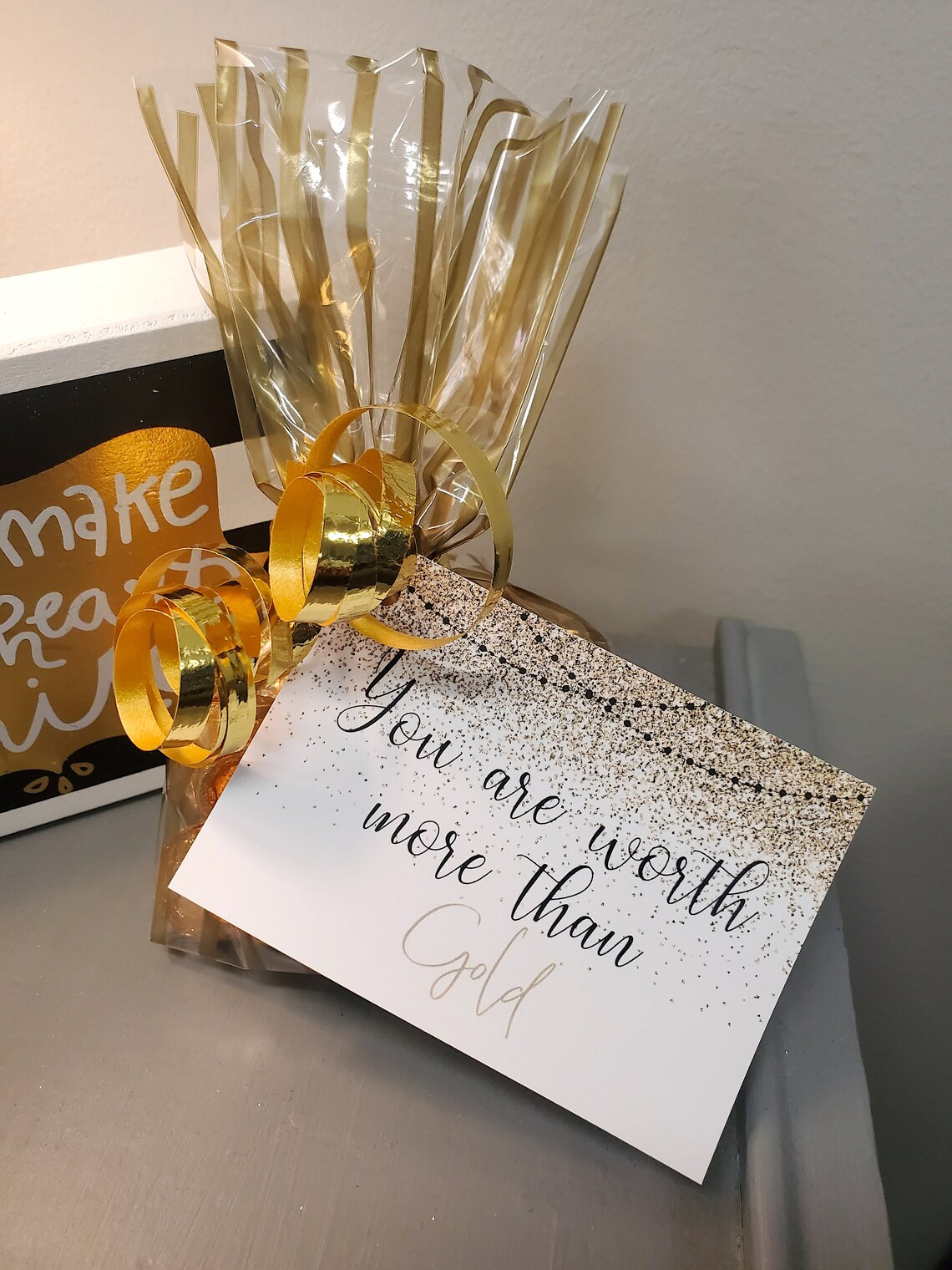 You Are Worth More Than Gold Gift Tags St. Patrick's Day - Etsy