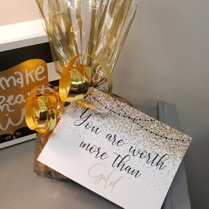 You Are Worth More Than Gold Gift Tags, St. Patrick's Day Gift Tags, St ...