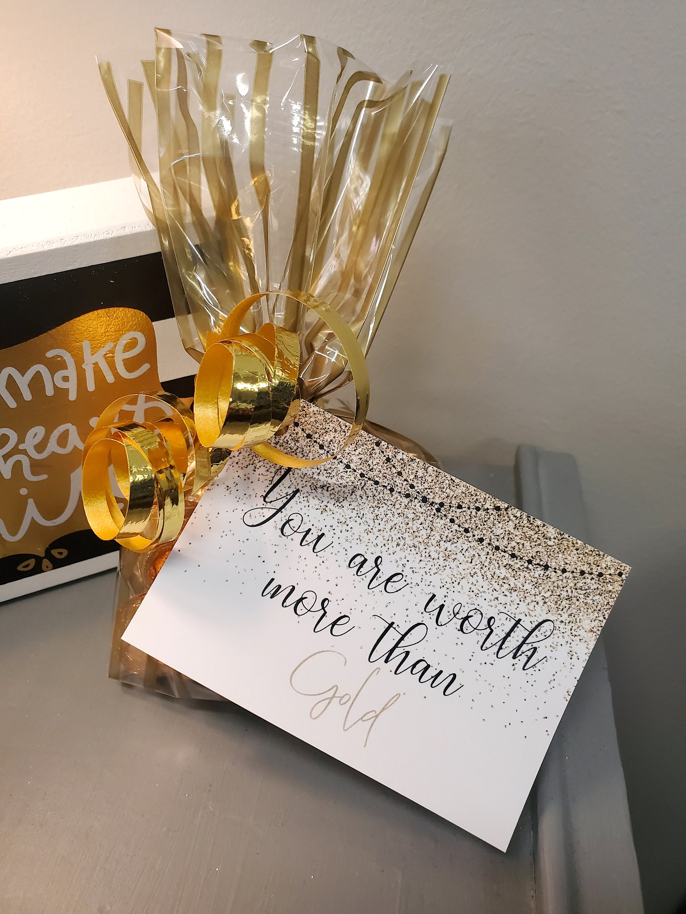 You Are Worth More Than Gold Gift Tags, St. Patrick's Day Gift Tags, St ...