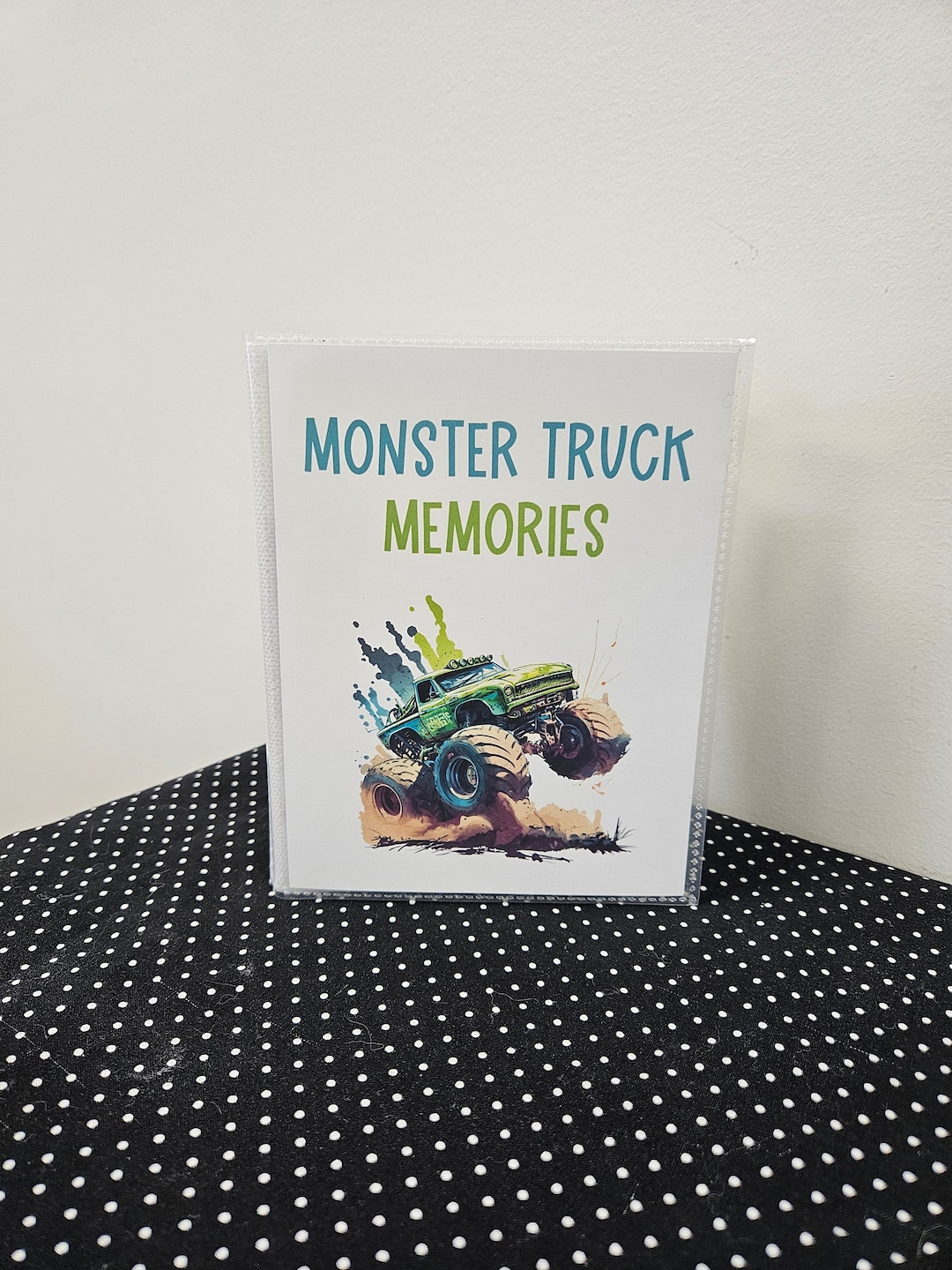 Monster Truck Photo Album, Boy Photo Book, 4x6, 5x7, 8x10 Vinyl Photo ...