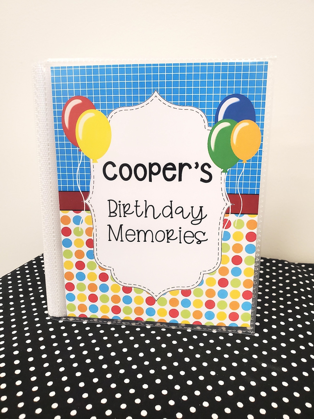 Personalized Birthday Photo Album: Soft Cover Memory Book - Etsy