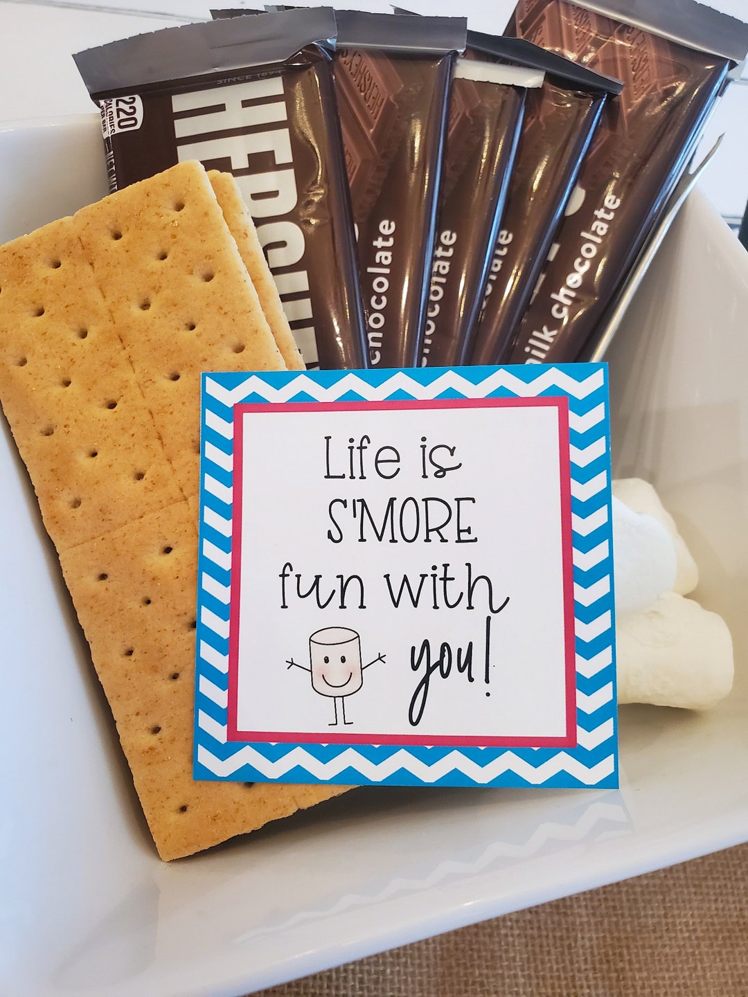 Life is S'more Fun With You Printable Tags-summer Tags-s'mores ...
