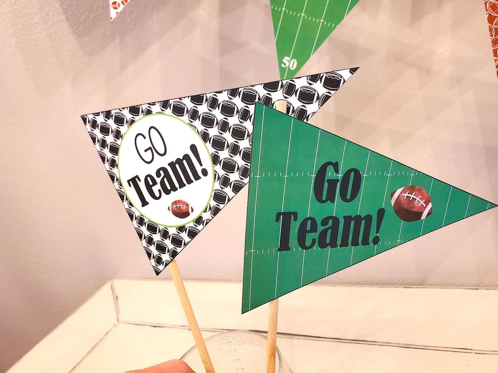 Football Game Day Bundle Pack, Football Printables, the Big Game ...