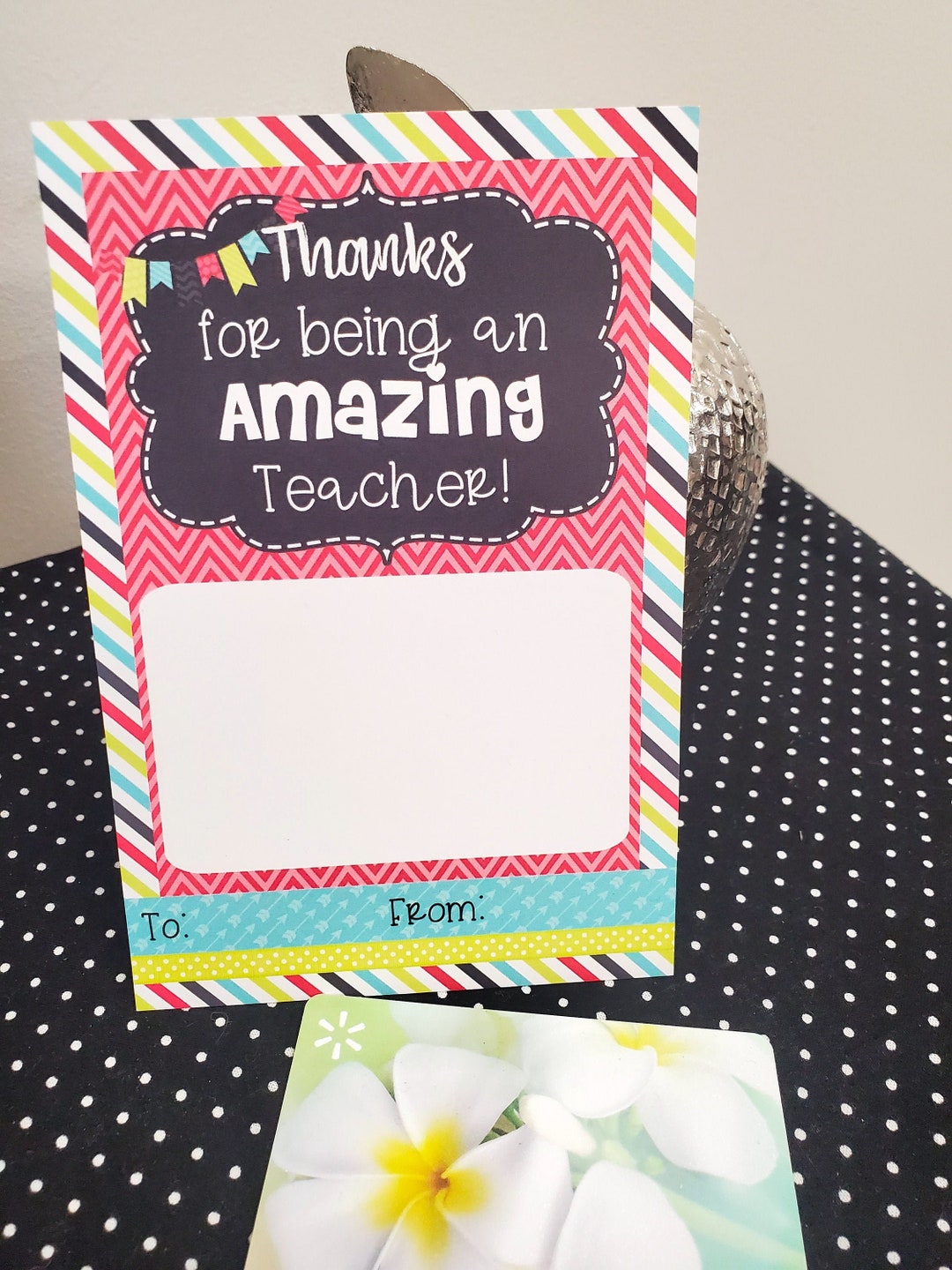 Teacher Gift Card Holder, Amazon Gift Card Holder, Teacher Gift Ideas ...