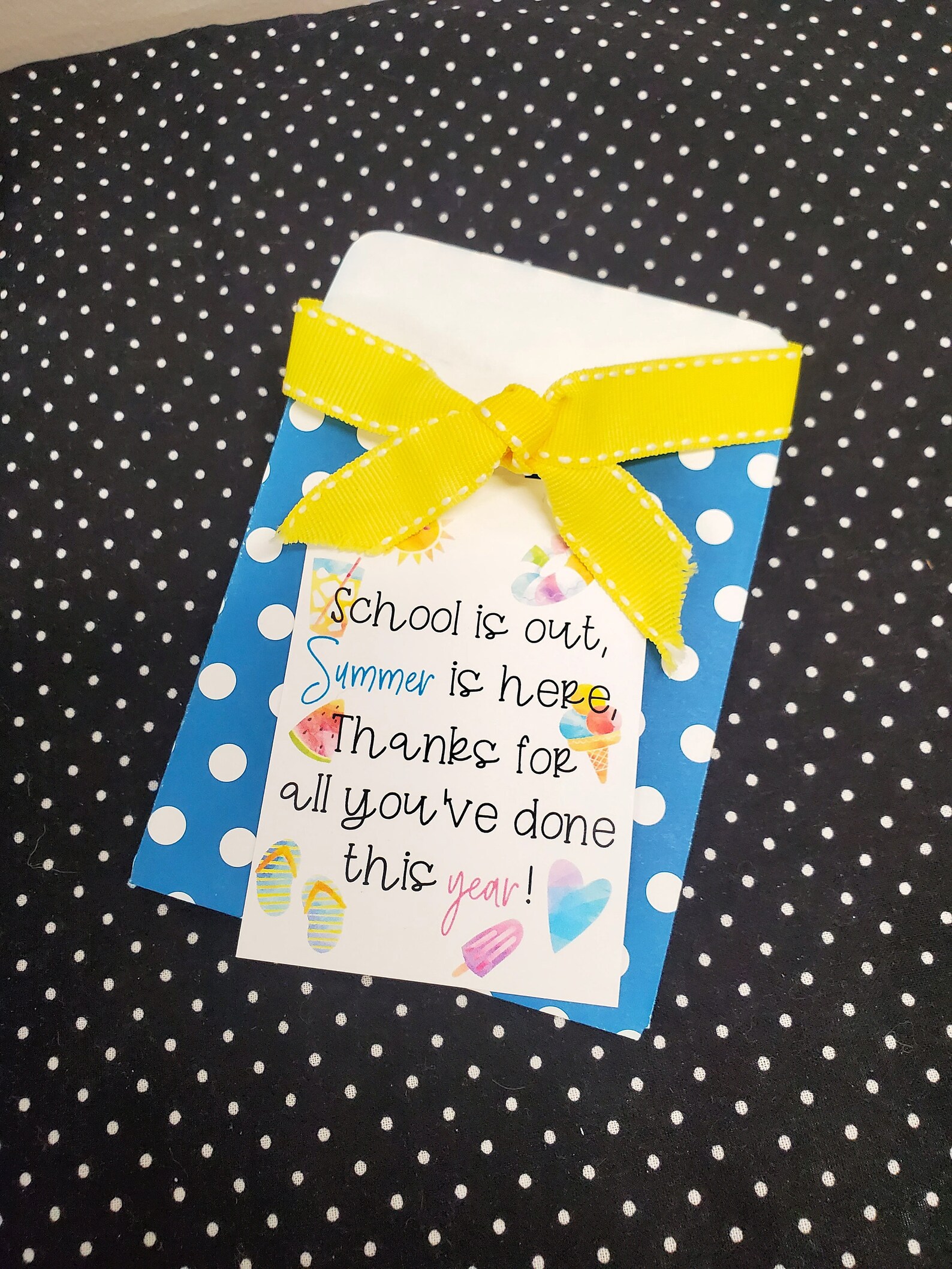 End of School Year Gift Tags for Teachers Printable Gift - Etsy