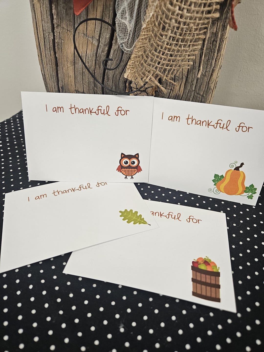 Thanksgiving Cards, Thanksgiving Notes, Fall Notecards, Printable Fall ...