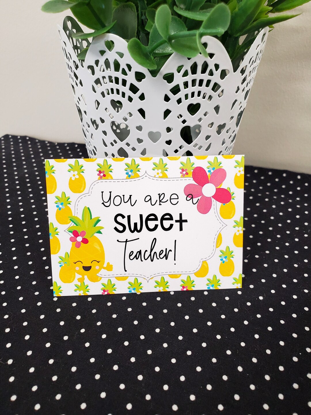 You Are a Sweet Teacher Printable Gift Tags-teacher Apprecation Week ...