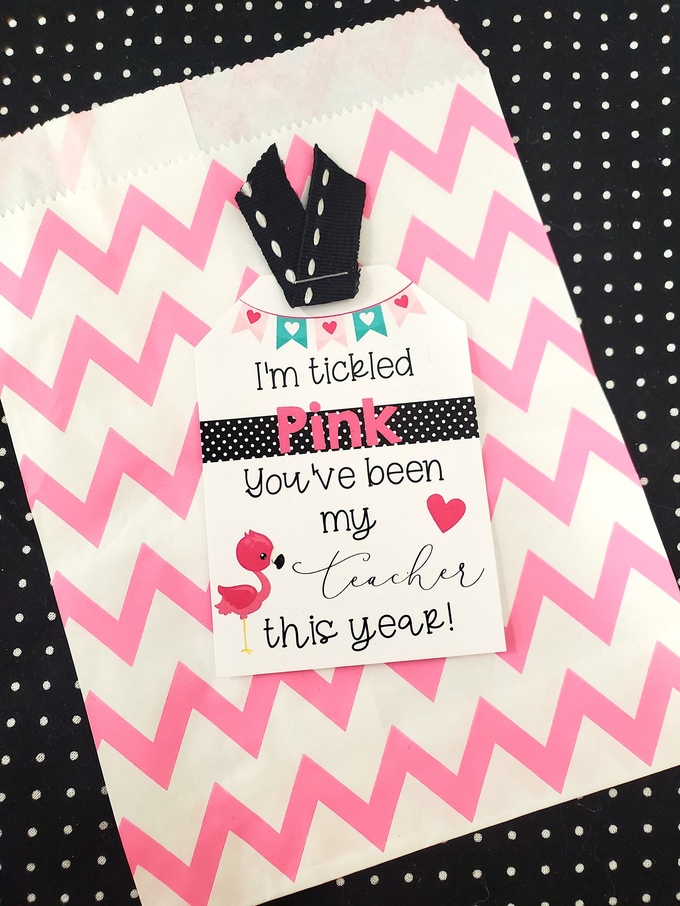 Tickled Pink You've Been My Teacher This Year-printable | Etsy
