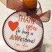 Thank You for Being so Awesome Gift Tags, Rootbeer Gift Tags, Printable ...