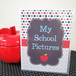 Kids School Photo Album, Photo Album, School Days, 4x6 Vinyl Photo ...