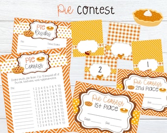 Printable Pie Banner Pie Garland Pie Party Thanksgiving - Etsy