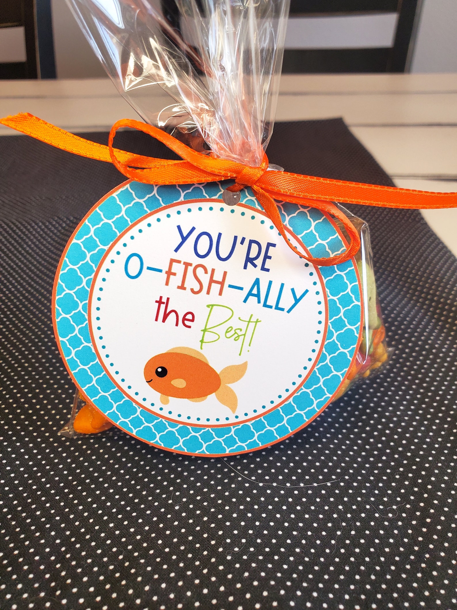 You're O-fish-ally the Best Gift Tags, Fish Gift Tags, Printable Fish ...