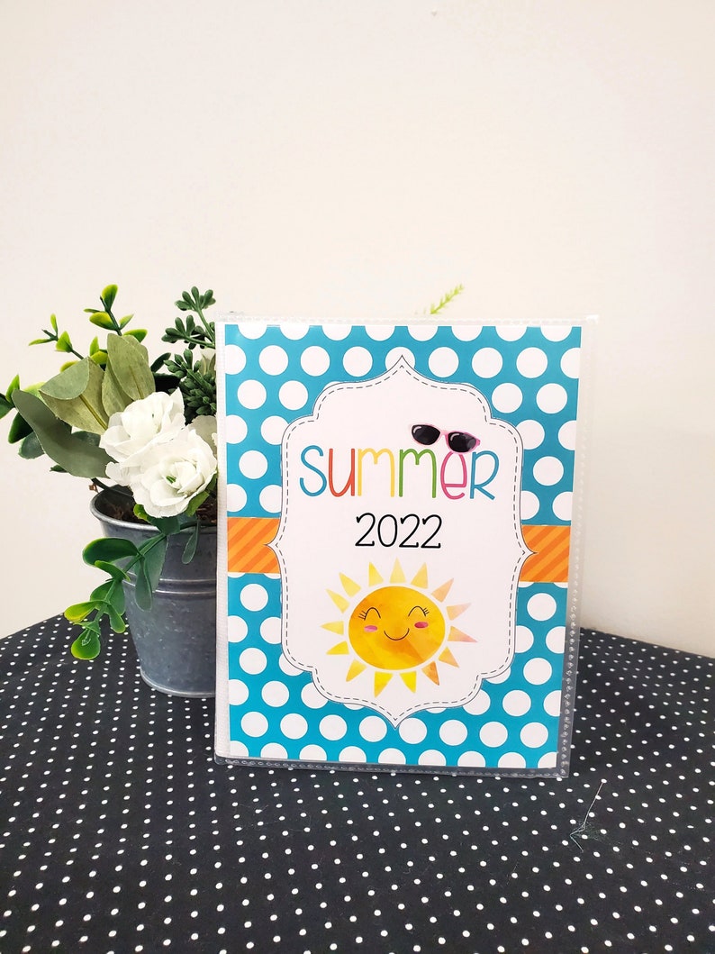 Summer Photo Album, 4x6 Vinyl Photo Book, Summer Vacation 5x7 Memory ...