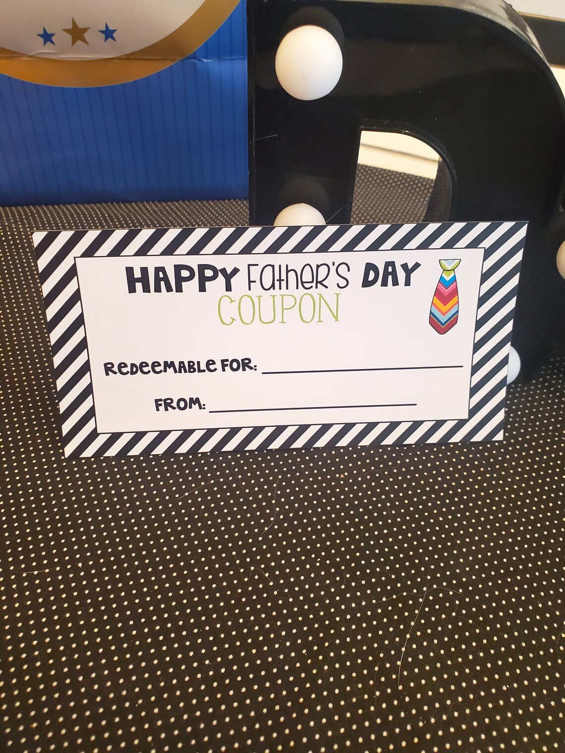 Happy Father's Day Coupons-Printable Coupons-Father's | Etsy