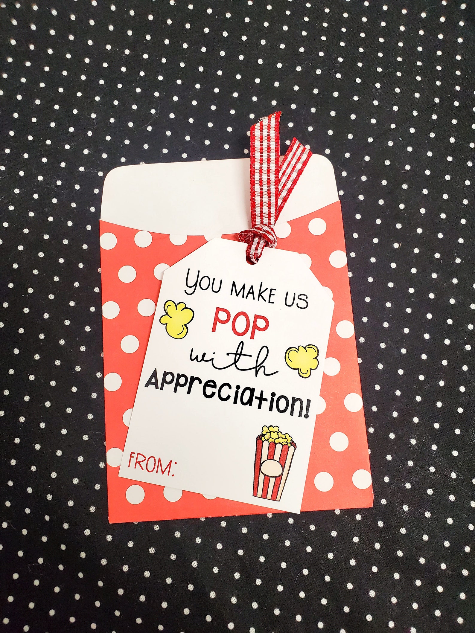 Teacher Appreciation Gift Tags You Make Us POP With - Etsy