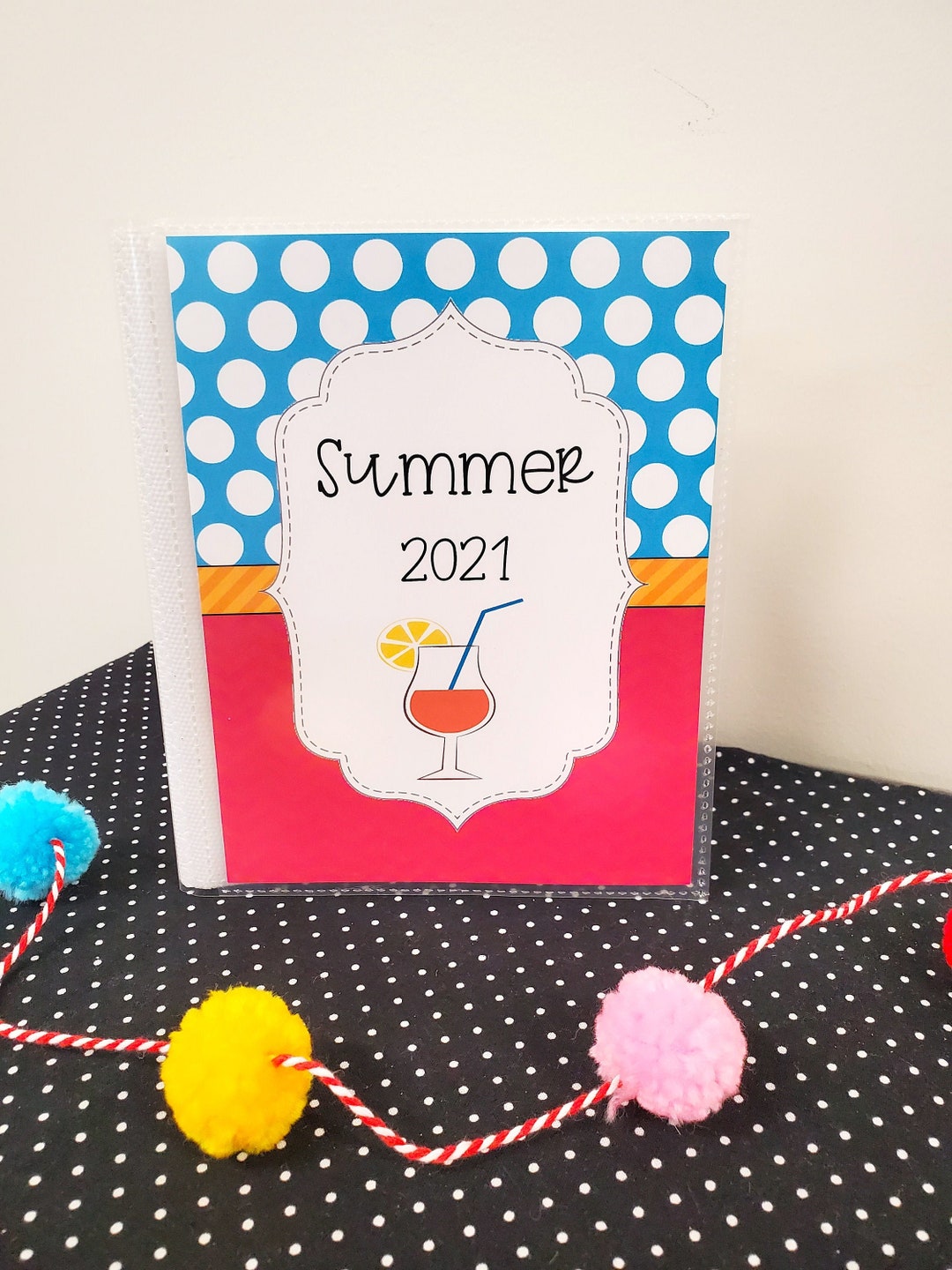 Summer Photo Album, Memory Book, 4x6 Vinyl Photo Album, 5x7 Photo Book ...