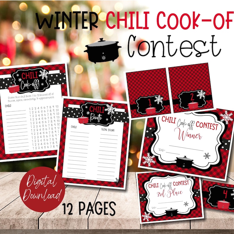 Bake off Score Cards - Etsy