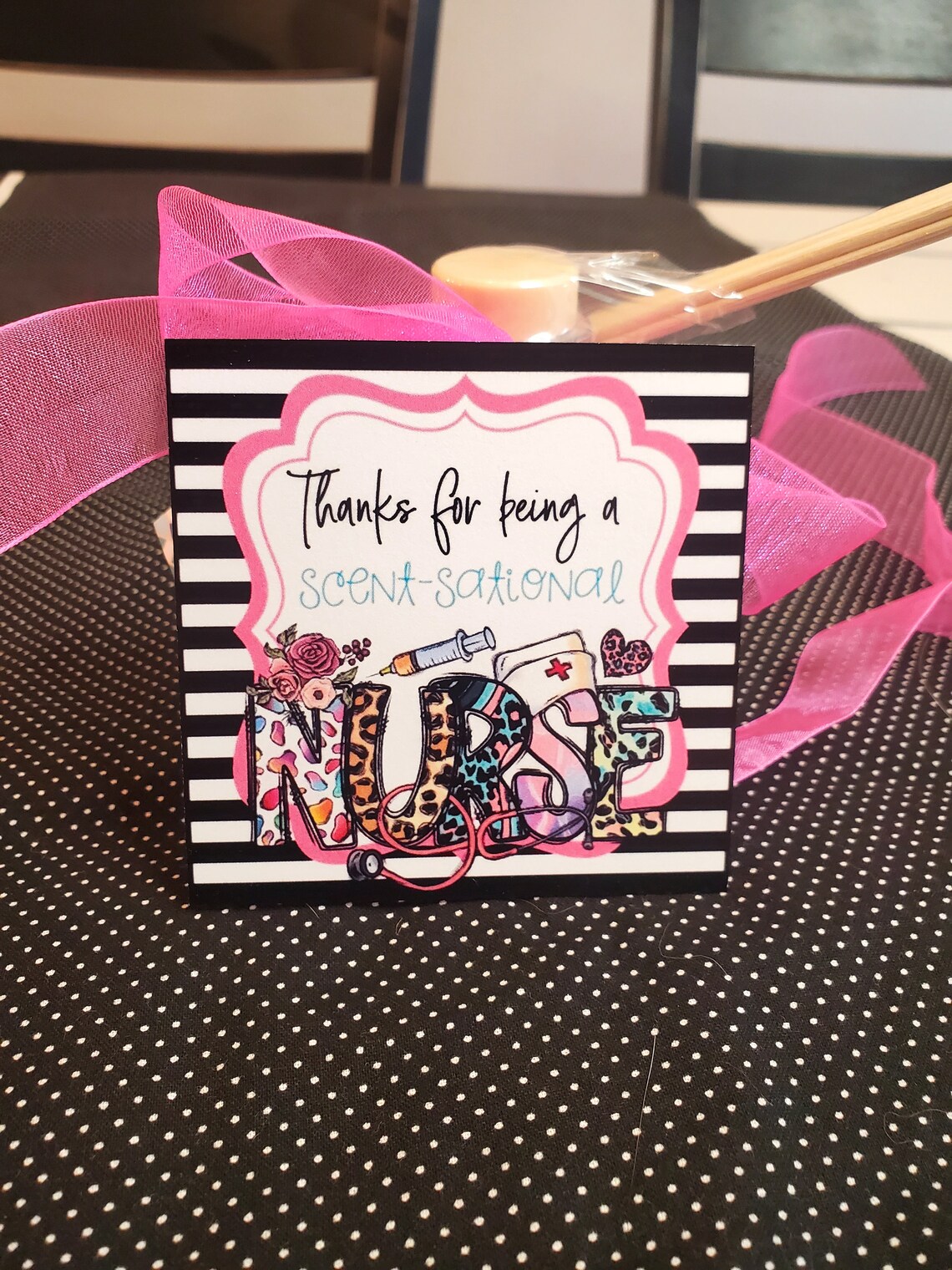 Nurse Gift Tags Thanks for Being a Scent-sational Nurse - Etsy