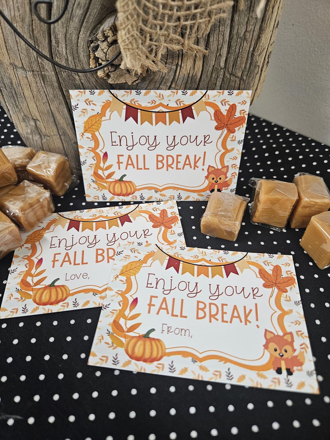 Fall Break Gift Tags, Fall Gift Tags, Printable Gift Tags for Fall ...