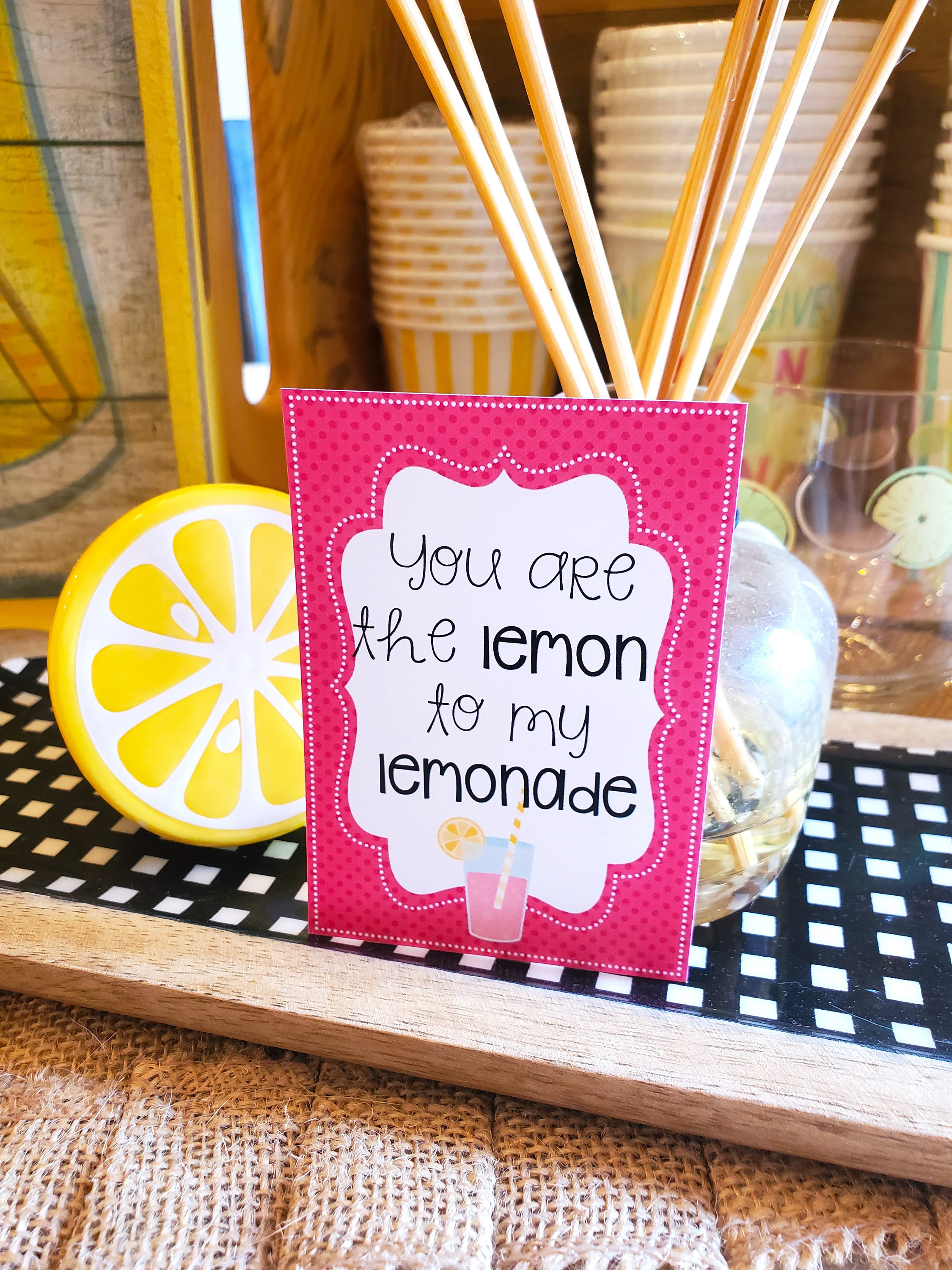 Pink Lemonade Printable Tags-summer Printables-pink Lemonade-lemonade ...