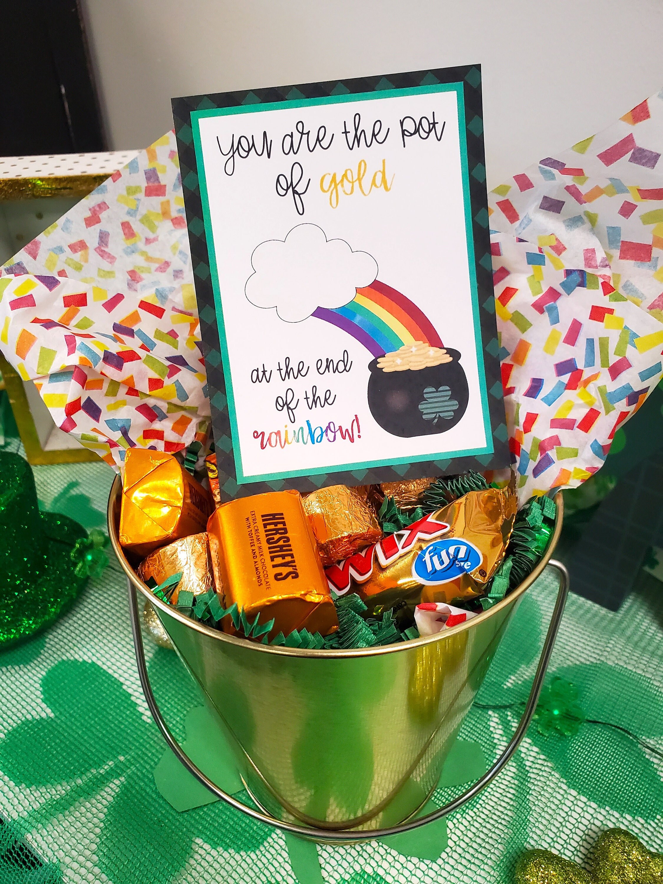 You Are the Pot of Gold at the End of the Rainbow Gift Tags - Etsy