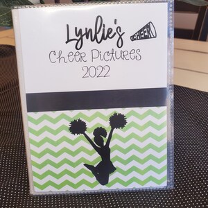 Cheer Scrapbook, Cheer Photo Album, 4x6 Photo Album, 5x7 Photo Album ...