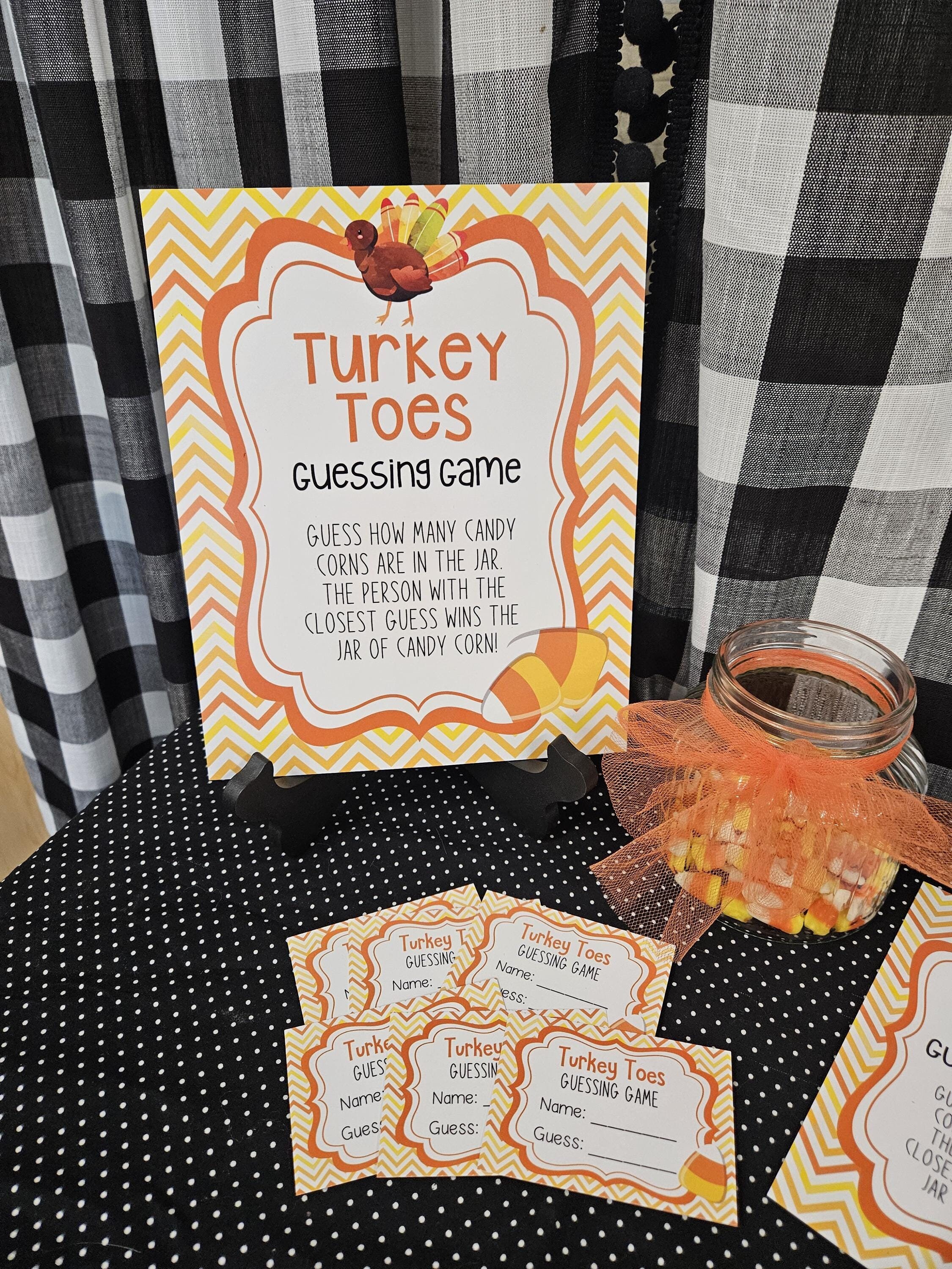 Candy Corn Guessing Game, Printable Candy Corn Guessing Game ...