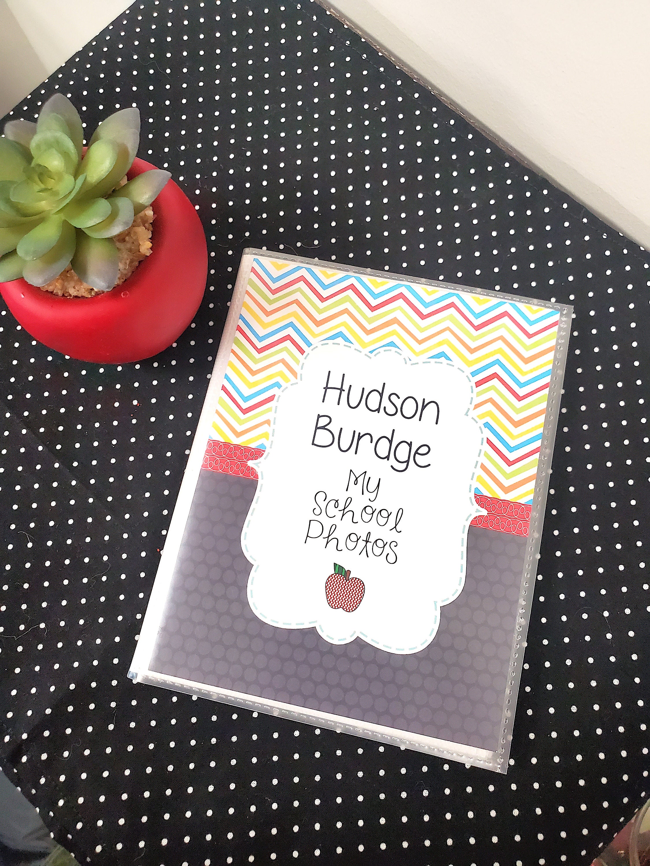 School Photo Album 4x6 5x7 8x10 Vinyl Photo Book Memory - Etsy