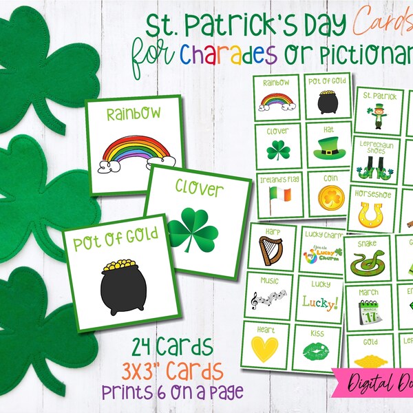St Patricks Day Printables - Etsy